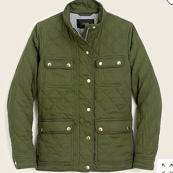 J. Crew | Jackets & Coats | J Crew Quilted Jacket | Poshmark